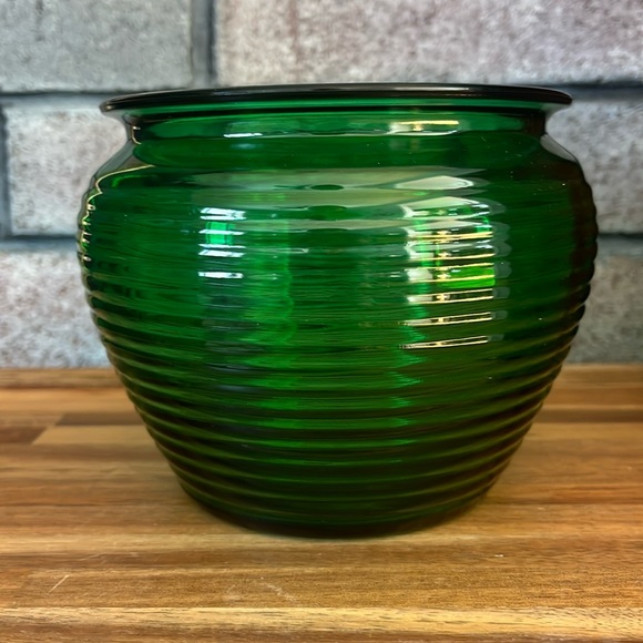Other | Vintage 195s Napco Green Ribbed Vase | Poshmark